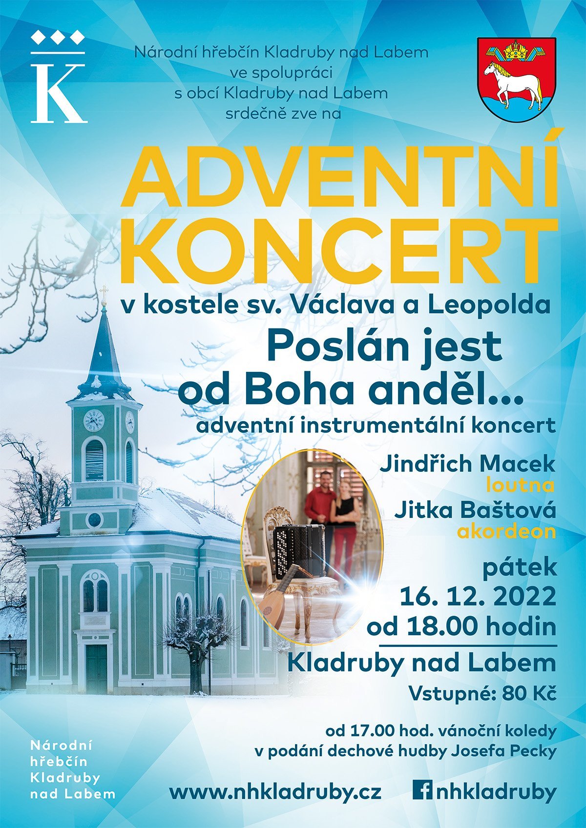 ADVENTNÍ KONCERT V NÁRODNÍM HŘEBČÍNĚ